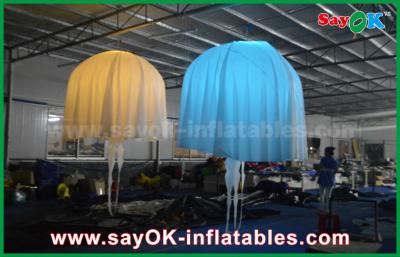 China Custom Inflatable LED Jellyfish Decoration Nylon Cloth for Party Club Bar 110V 220V for sale