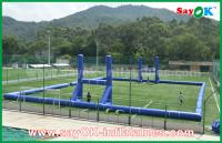 China Inflatable Soccer Football Field Court PVC Tarpaulin Outdoor Giant Games CE Standard 3 Year Warranty for sale