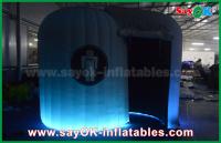 China Inflatable Photo Booth Tent 3x2x2.4m Waterproof Oxford Cloth with Logo Print for sale