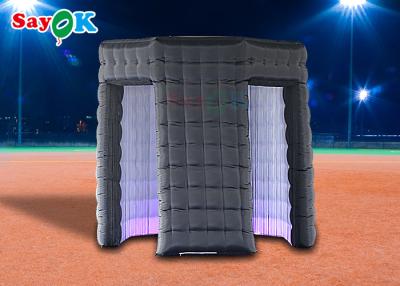 China Inflatable Photo Booth Tent 2.5x2.5x2.5m Oxford Cloth 360 Degree Video Booth for sale