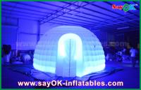 China Inflatable Dome Tent 3m Diameter 210D Oxford Fabric with Color Changing LED Lights for sale