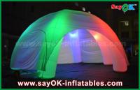 China Inflatable Spider Dome Tent with LED Lighting 5 Legs Nightclub CE Blower 0.55mm PVC for sale