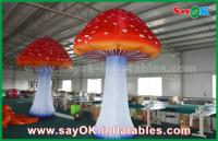 China Custom Giant Inflatable Mushroom 2.5m Oxford Cloth Advertising with Built-in Blower for sale
