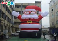 China Giant Inflatable Santa Claus Christmas Decoration 8ft with LED Lights CE Certified for sale
