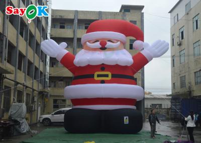 China Giant Inflatable Santa Claus Christmas Decoration 8ft with LED Lights CE Certified for sale