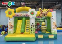 China Commercial Inflatable Bounce House with Slide 3x3m Cartoon Ladybug Jumping Castle for Kids for sale