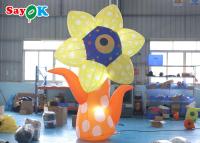 China 3m Inflatable Sunflower For Weekend Crazy Party Wedding Decoration for sale