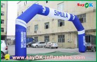 China Inflatable Start Finish Arch 8m PVC Outdoor Sports Event Arch with Blower for sale
