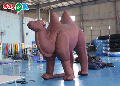 China 190T Oxford Cloth 3m Inflatable Camel Model for Party Decoration Custom Size for sale