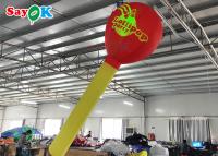 China Custom 4m Oxford Cloth Inflatable Hanging Advertising Decorative Lamp with Blower for sale