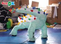 China Commercial Inflatable Dinosaur Model 1.8x12.8m Customized Size for Kids for sale