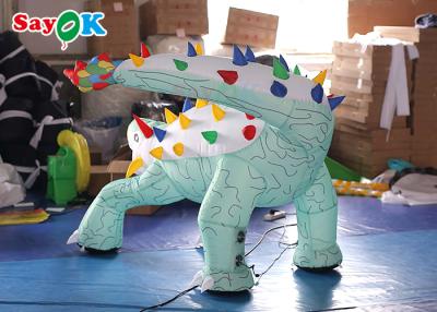 China Commercial Inflatable Dinosaur Model 1.8x12.8m Customized Size for Kids for sale
