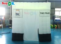 China Inflatable Photo Booth Tent 2.5x2.5x2.5m with LED Light CE SGS Oxford Cloth for sale