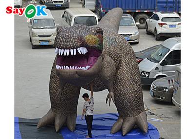 China Giant Inflatable Tyrannosaurus Rex Dinosaur Model 7m for Advertising Event Decoration for sale
