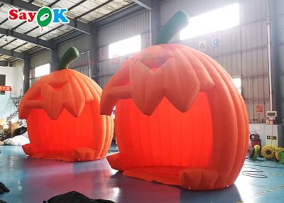 China Inflatable Lawn Tent 4m Pumpkin Dome Air Tent Quick Expansion for Event Photo Booth for sale