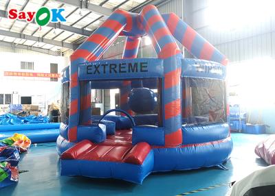 China Commercial Inflatable Castle with Hanging Balls - 0.55mm PVC Material, 7-10 Day Delivery, CE/UL Certified for sale