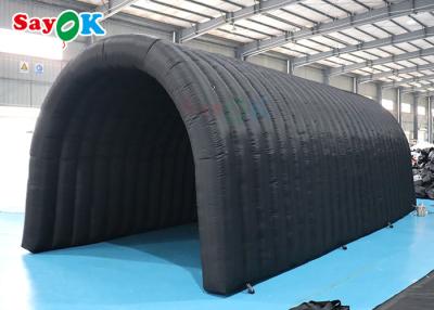 China Sayok Inflatable Tunnel Tent 210D Oxford Black 16.5x10x10 ft for Events Exhibitions for sale