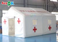 China Inflatable Medical Shelter Tent 5x4m Emergency Rescue Tent PVC Tarpaulin for sale