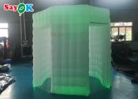 China Octagonal Inflatable Photo Booth Tents Oxford Cloth Material White for sale