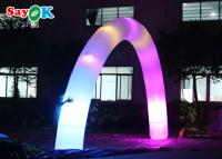 China Sayok PVC Inflatable Archway with Built-in LED Lights 8x4m for Events Advertising for sale