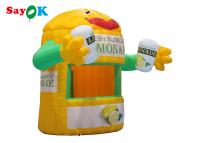 China Inflatable Lemonade Booth 3x3x4m with Air Blower for Outdoor Events Promotion for sale