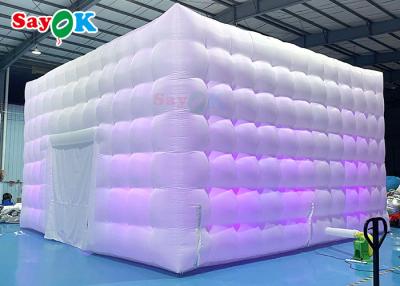 China Mobile 8x8x4m Outdoor White Inflatable Air Tent for Parties Event Tent for sale