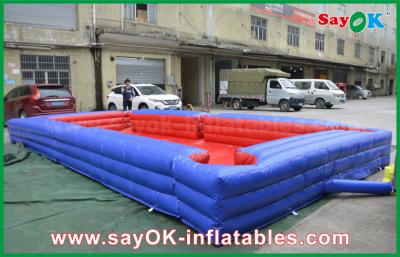 China Inflatable Snookball Table 6x3m PVC Tarpaulin Commercial Grade Indoor Outdoor Fun Game for sale
