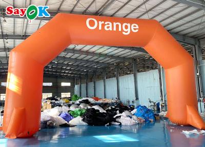 China Custom Inflatable Event Arch 12x7m for Marathon Start Finish Line Branded Run Race Archway for sale
