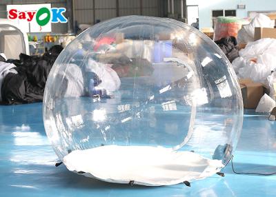 China Inflatable Transparent Bubble Camping Tent 2m PVC Stargazing Outdoor Shelter for sale