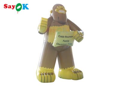 China Customized Size Giant Inflatable Gorilla For Commercial Advertising for sale