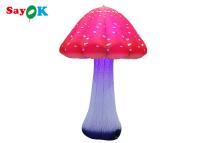 China 2.5m Inflatable Mushroom with LED Lights 16 Colors Remote Control for Event Decoration for sale