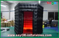 China 2.5m Portable Inflatable Octagon Photo Booth with 12-Color LED Lighting and Oxford Cloth Construction for sale