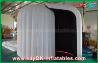China Inflatable Wedding Photo Booth 3x2x2.3m with LED Light 12 Colors Custom Logo for sale