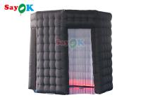 China Oxford Cloth Inflatable Photo Booth Enclosure 2.5x2.5x2.5m with 110V 220V Blower for sale