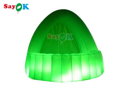 China LED Inflatable Party Tent with Blower 210D Oxford Cloth Custom Size for Beer Shop Events for sale