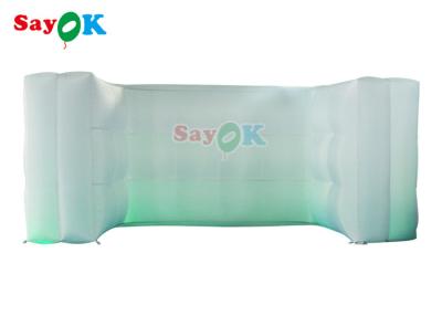 China Inflatable Bar Tent 2.3x1.15x1.05m 210D Oxford Cloth with LED Light and Blower for sale