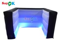 China LED Inflatable Bar Counter with Blower 210D Oxford Cloth Custom Size for Party for sale