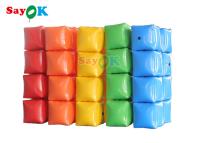China Square PVC Durable Inflatable Chair for Events Customizable 3-10 Min Inflation for sale