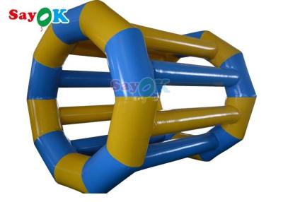 China Giant Inflatable Water Roller 0.9mm PVC for Kids Adults Outdoor Amusement Park Play for sale