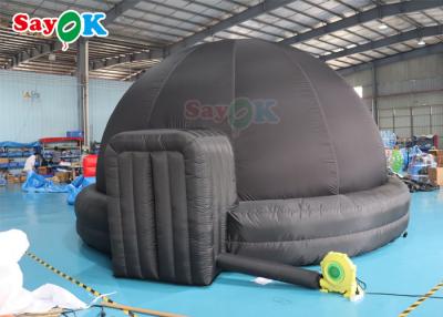 China 5m Inflatable Planetarium Dome Tent with 4m Height - Dual Blower System, Fire Retardant Oxford Cloth for sale
