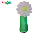 China Custom PVC Inflatable LED Flower Model 4m Height for Advertising Decoration for sale