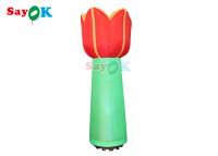 China 190T Oxford Cloth 3D Inflatable Flower Model 1.5mH for Outdoor Advertising Display for sale