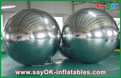 China Custom PVC Inflatable Mirror Ball 1m-2.5m Diameter for Event Decoration with Custom Printing for sale