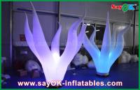 China 1.5m High Nylon Cloth Inflatable Coral Water Plant with 16-Color LED for Stage Decoration for sale