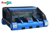 China Mini Shooting Gallery Inflatable IPS Games 4.5x5x2.6m for Adults Children Playground for sale