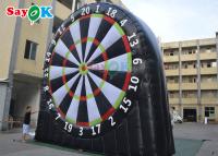 China 19.7ft Inflatable Football Dartboard Game 210D Oxford Cloth Commercial Grade with Blower for sale