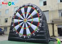 China Large Inflatable Football Dartboard Soccer Dart Board Game 6m with 5 Balls for sale