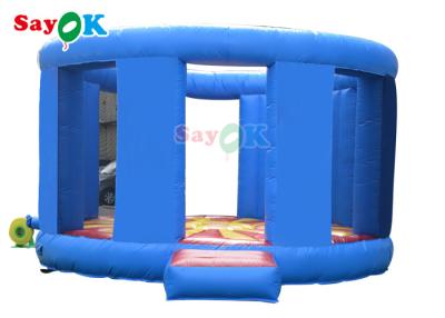 China Fire Themed Inflatable Bouncy Castle 0.55mm PVC Commercial Jumping Bounce House 500KGS Capacity for sale