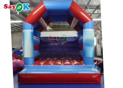 China Custom Inflatable Bouncy Castle 0.55mm PVC Outdoor Jumping Bounce House for Kids Adults for sale