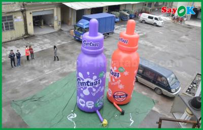China Custom Logo Inflatable Baby Feeder Drink Bottle Oxford Cloth 210D for sale